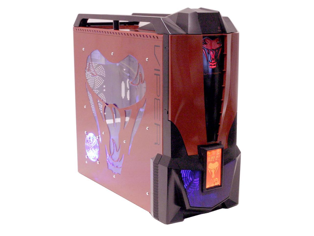 XG Viper CA-VIPER-KR-NP Red/Black Computer Case - Newegg.com