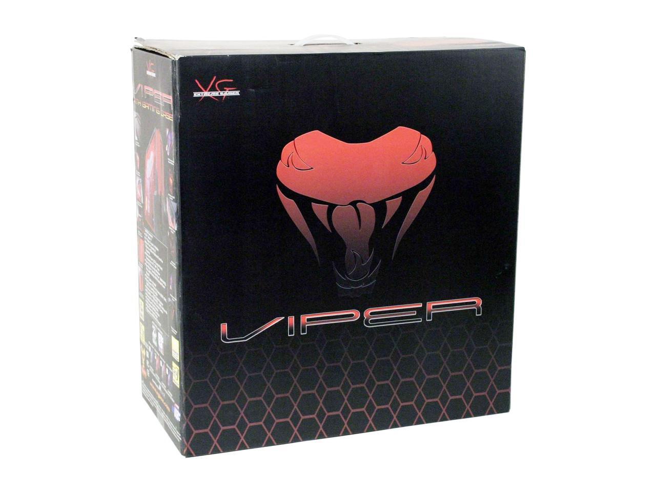 XG Viper CA-VIPER-KR-NP Red/Black Computer Case - Newegg.com