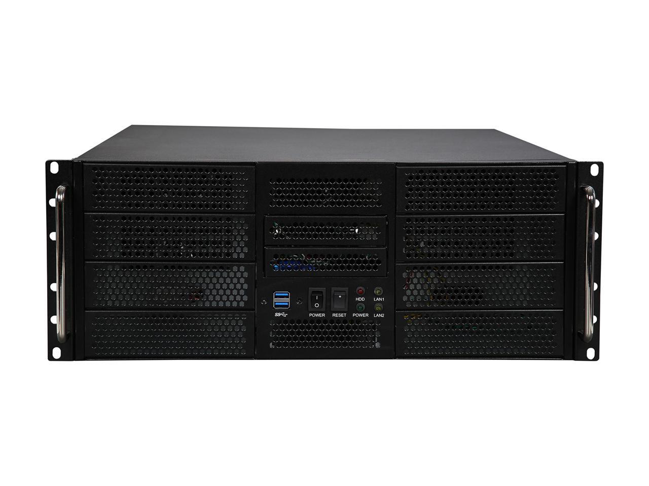 Athena Power RM-4UWIN525P808 Black 4U Rackmount Server Case - Newegg.com