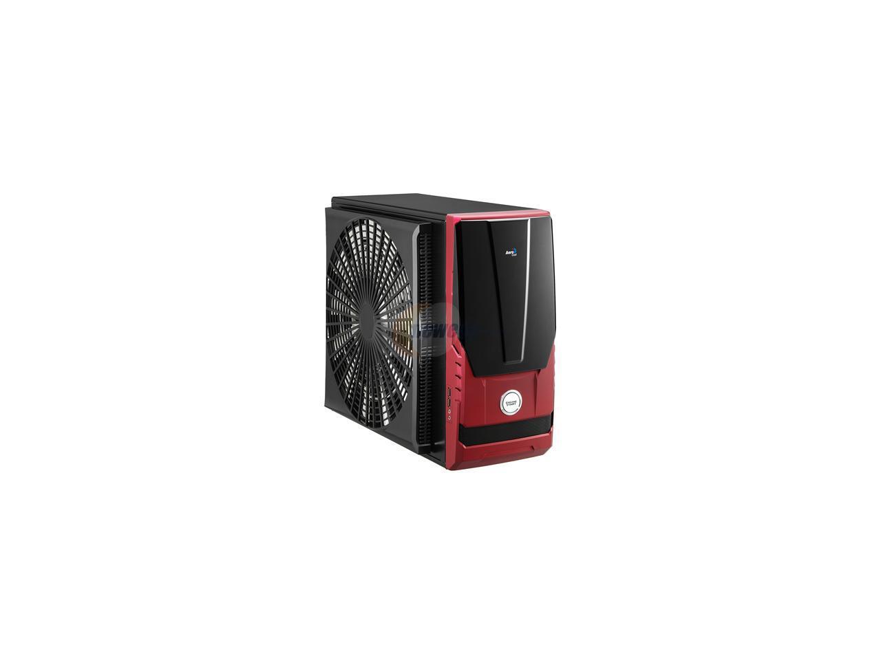 AeroCool AeroRacer Pro Red Computer Case - Newegg.com