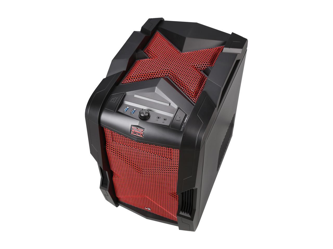 AeroCool StrikeX series StrikeX Cube Red Black / Red Computer Case ...