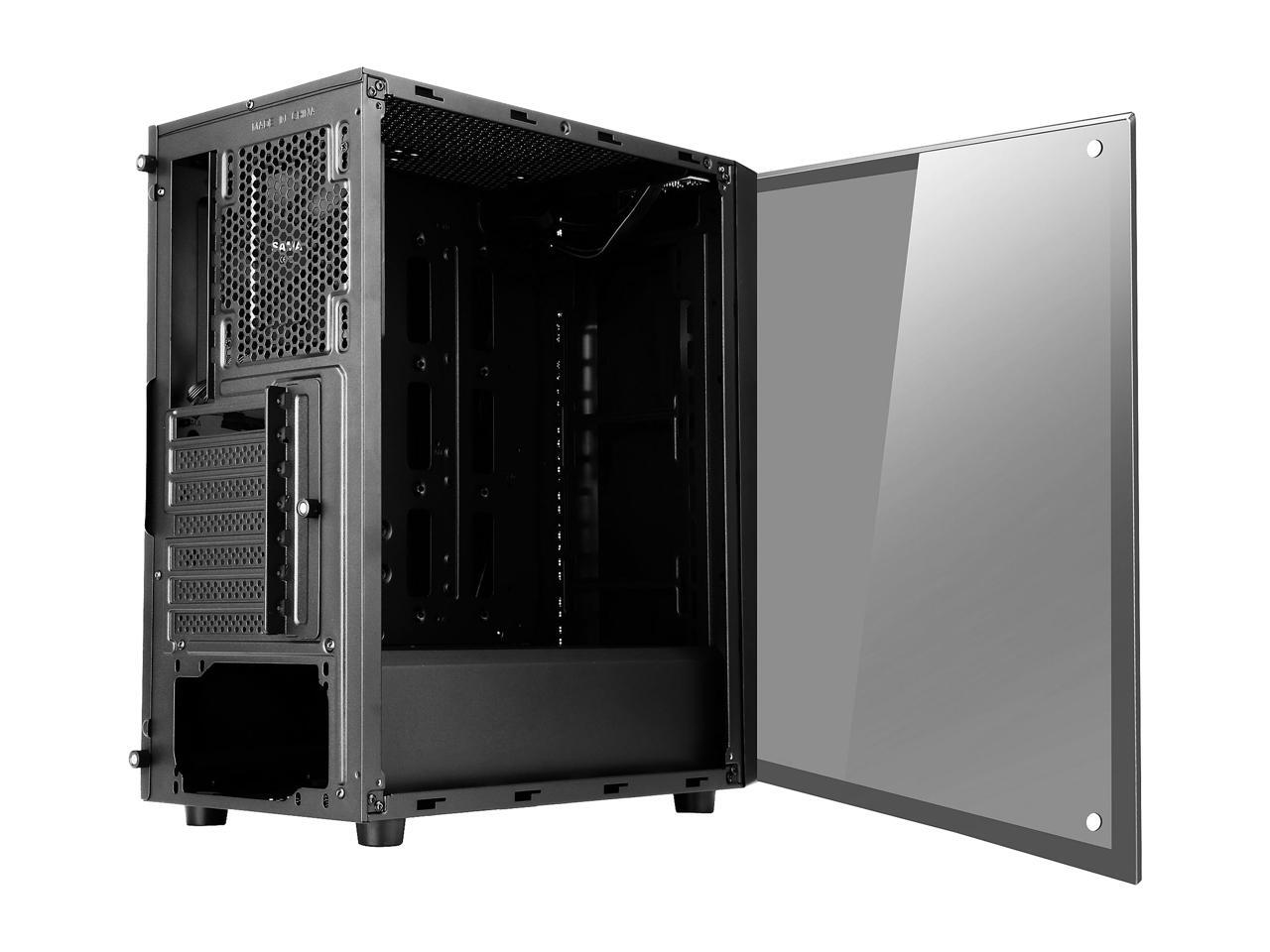 Sama S35-BK Black Dual ATX Mid Tower Computer Case - Newegg.ca
