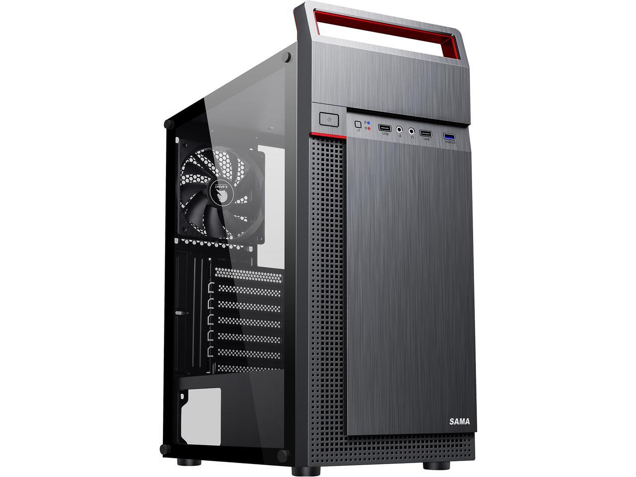 SAMA Sama-S88-BK Black Computer Case - Newegg.ca