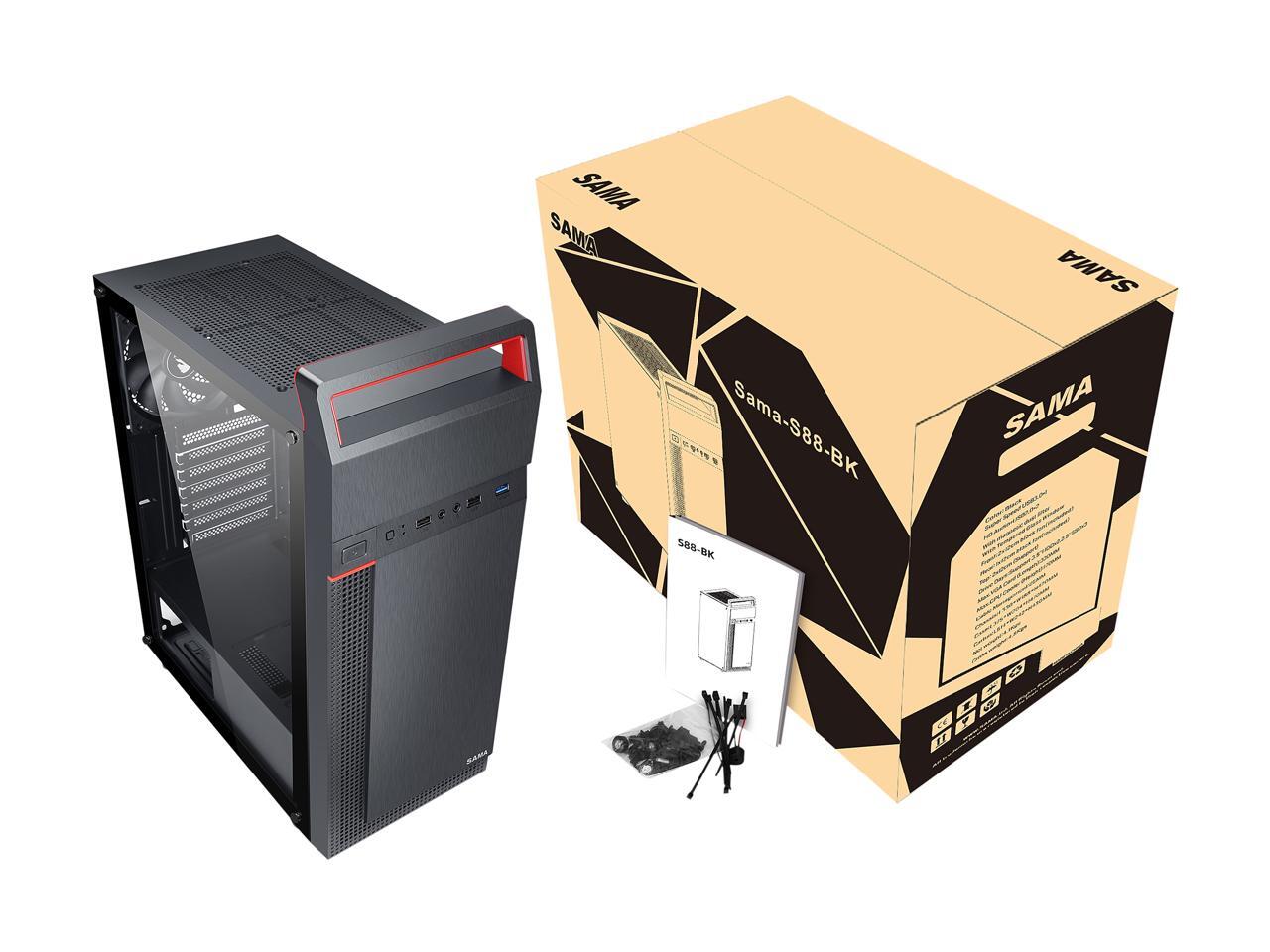 SAMA Sama-S88-BK Black Computer Case - Newegg.ca