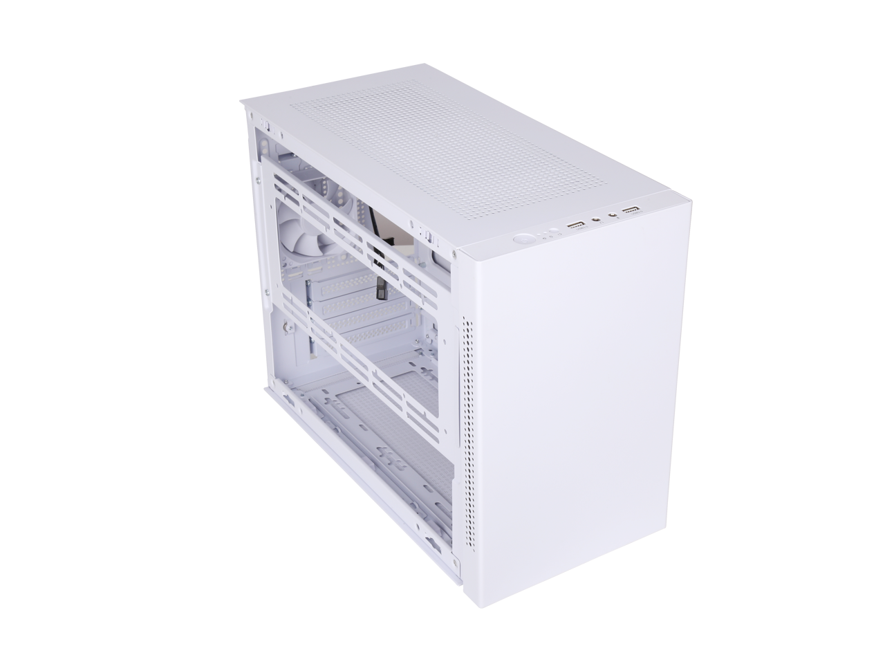 SAMA IM01-White White Steel USB3.0 Micro ATX Tower Computer Case ...