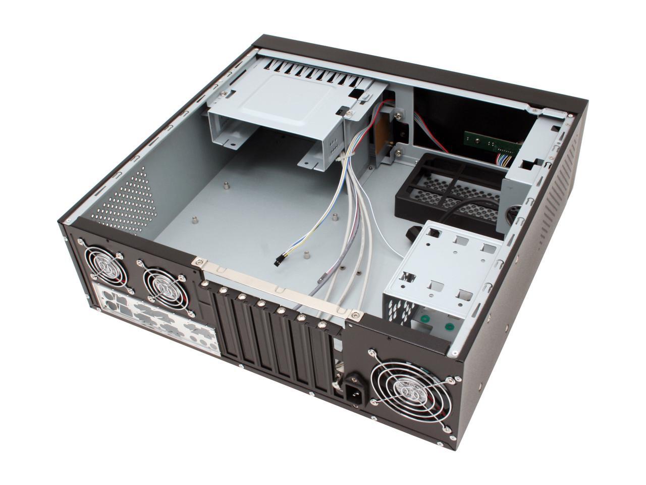 nMEDIAPC Black HTPC 400BA ATX Media Center / HTPC Case - Newegg.com