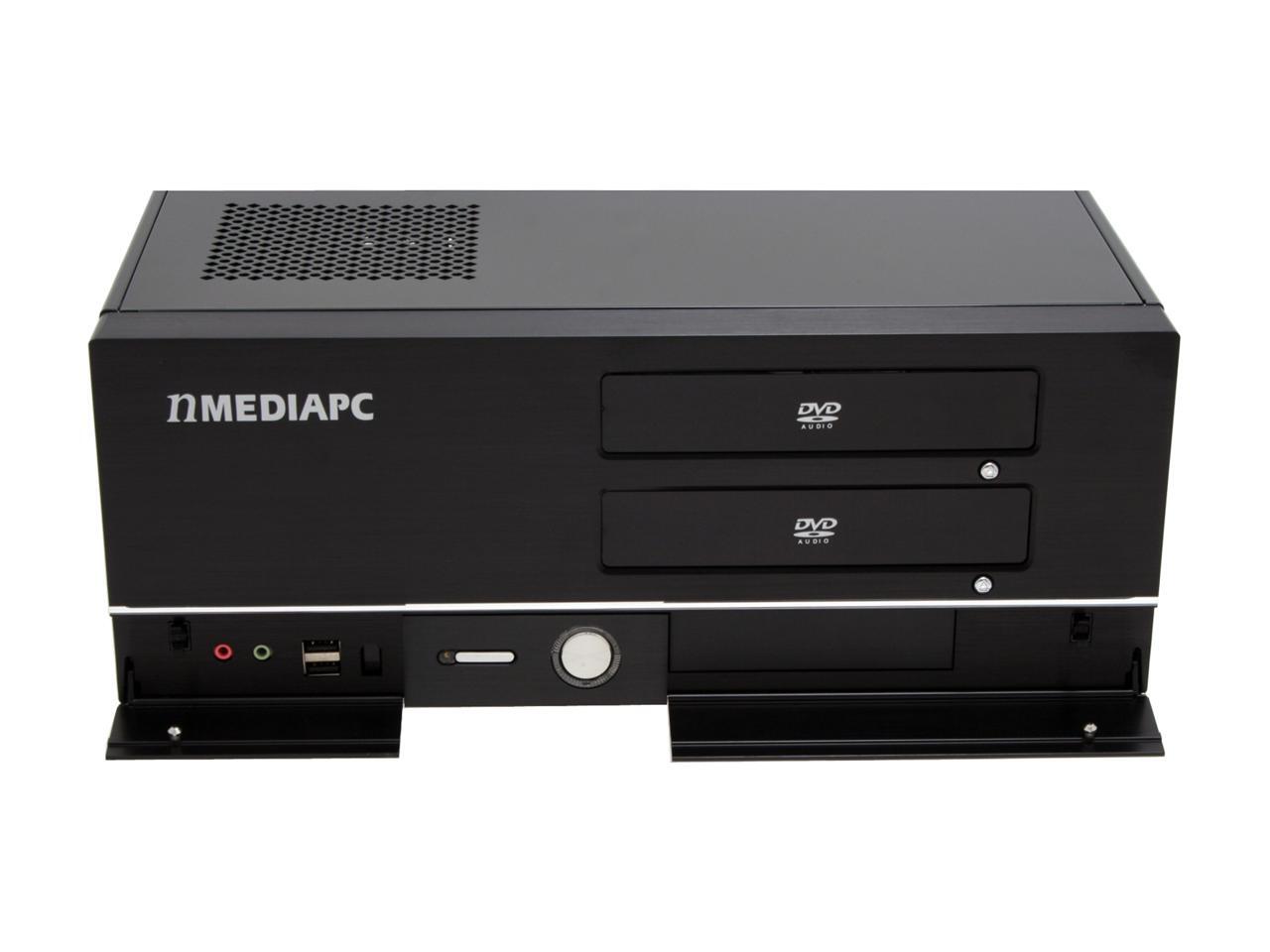 nMEDIAPC Black HTPC 700BA ATX Media Center / HTPC Case - Newegg.com
