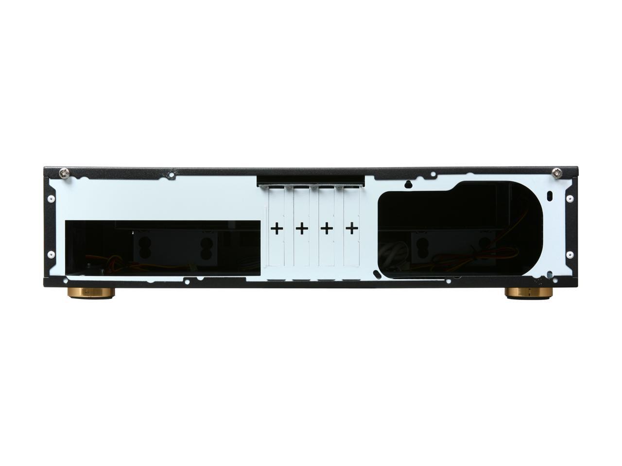 nMEDIAPC Black HTPC 1080P Micro ATX Media Center / HTPC Case - Newegg.com