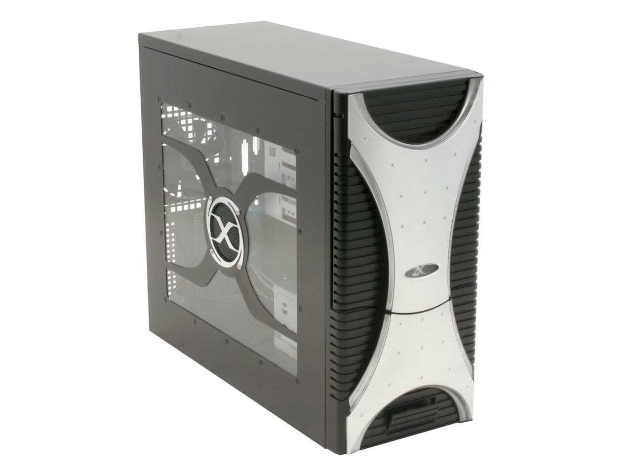 XION Ultimate Engineering XON-002 Black/Silver Computer Case - Newegg.com