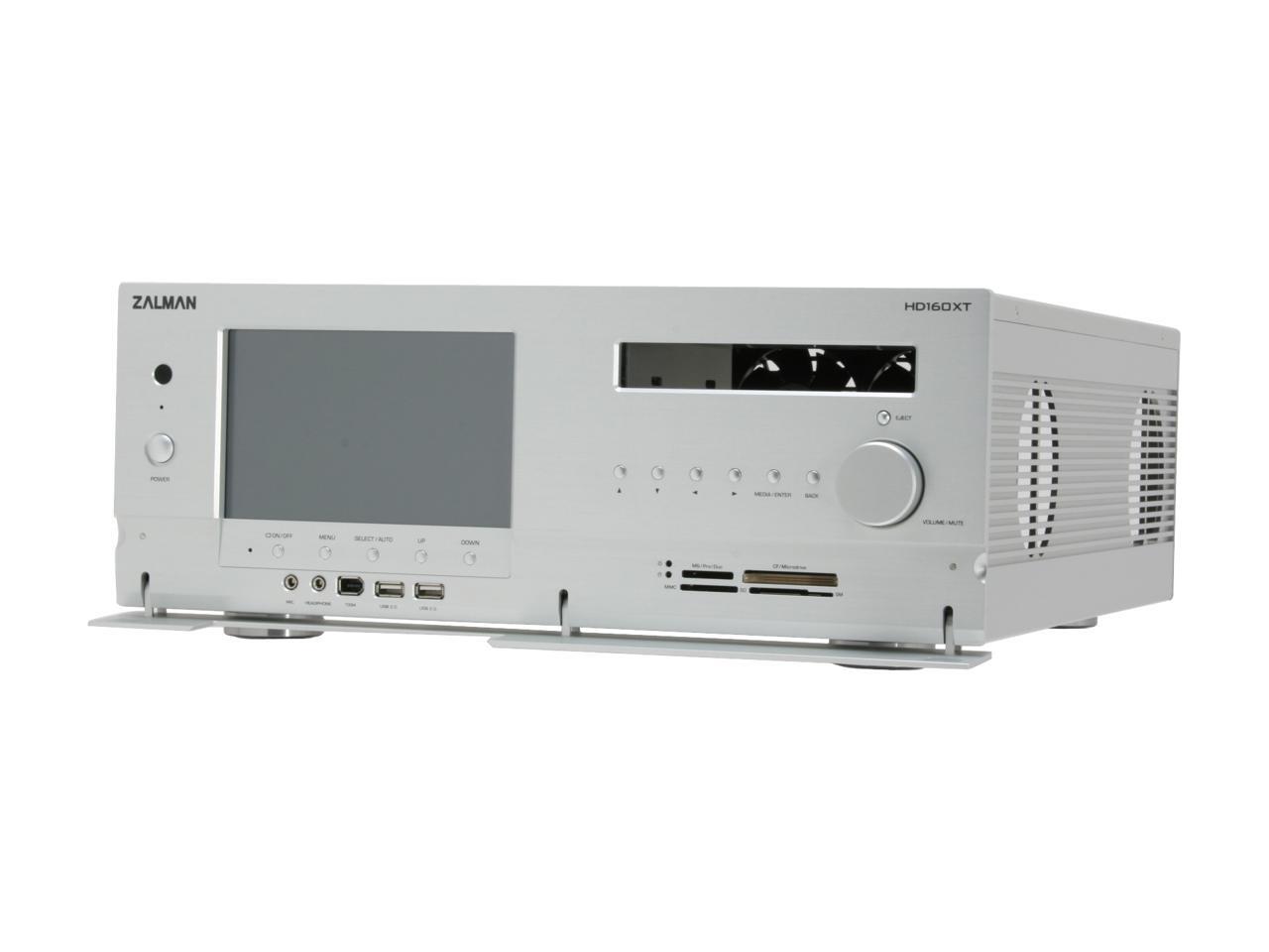 ZALMAN Silver HD160XT-S ATX Media Center / HTPC Case - Newegg.ca