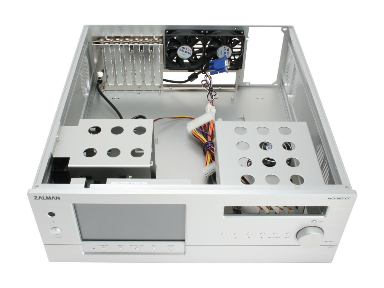 ZALMAN Silver HD160XT-S ATX Media Center / HTPC Case - Newegg.com