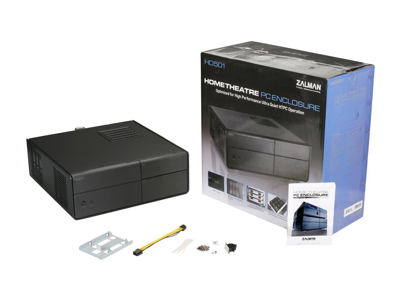 ZALMAN Black HD501 ATX Media Center / HTPC Case - Newegg.com