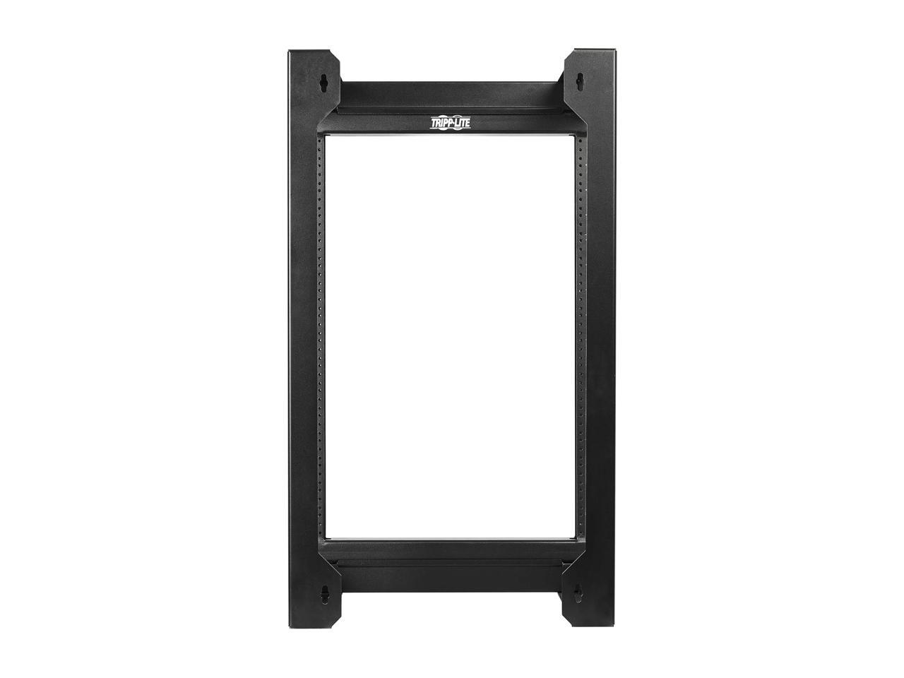 Tripp Lite SRWO16US Wallmount Open Frame Rack 16U 2-Post Hinged Front ...