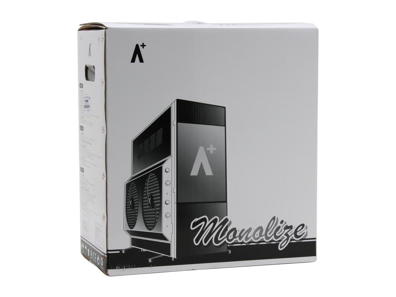 Aplus CS-Monolith Black Computer Case - Newegg.com