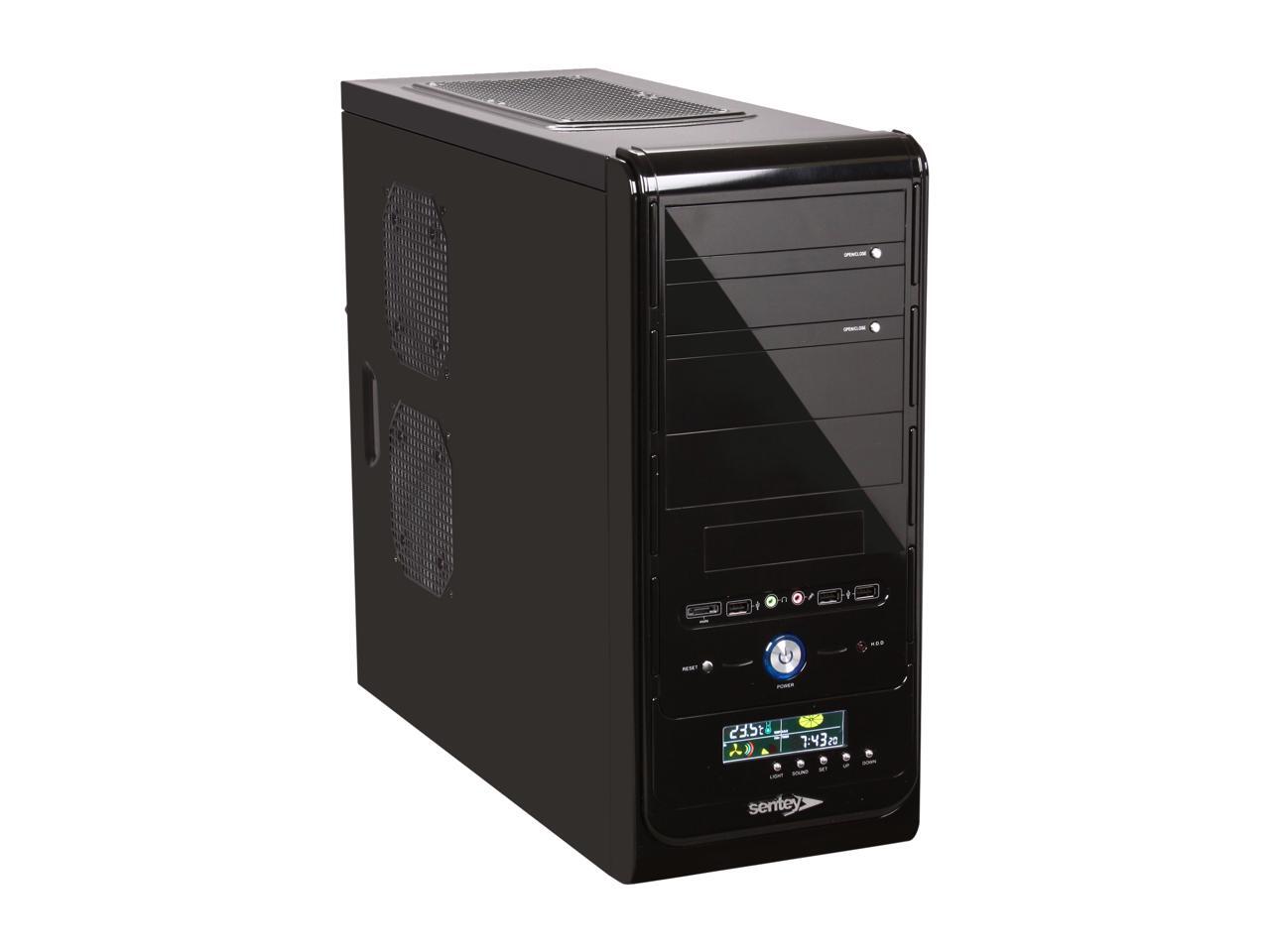 Sentey Black Box Series BX1-4243 v2.1 Black Computer Case - Newegg.com