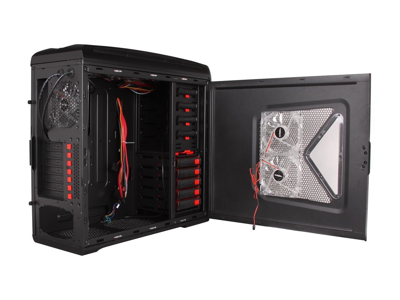 Sentey Extreme Division GS-6410 Arvina Plus Black 1mm SECC ATX Full ...