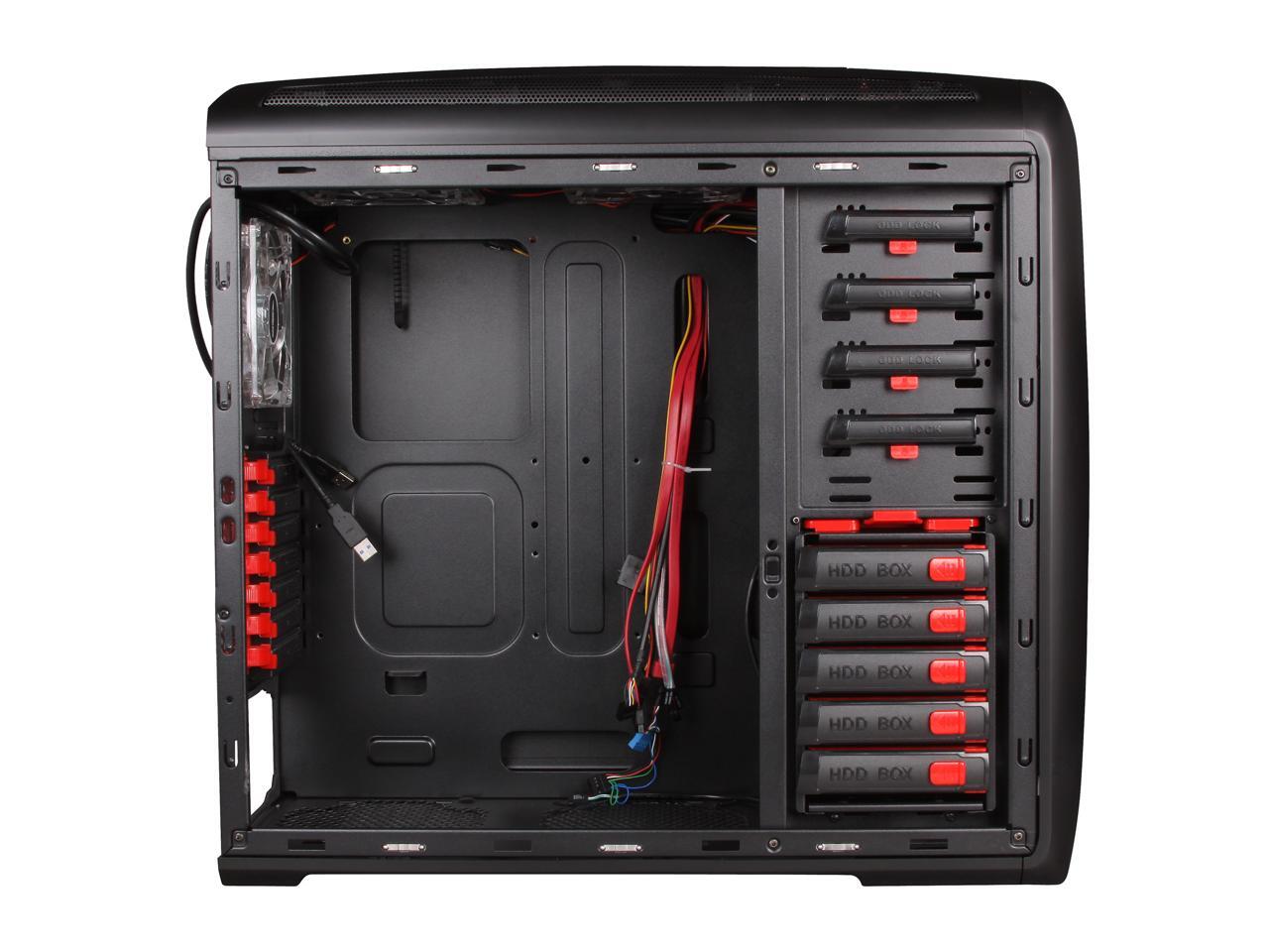 Sentey Extreme Division GS-6410 Arvina Plus Black 1mm SECC ATX Full ...