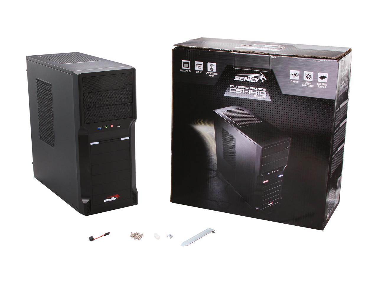Sentey CS1-1410 PLUS Black Computer Case - Newegg.com