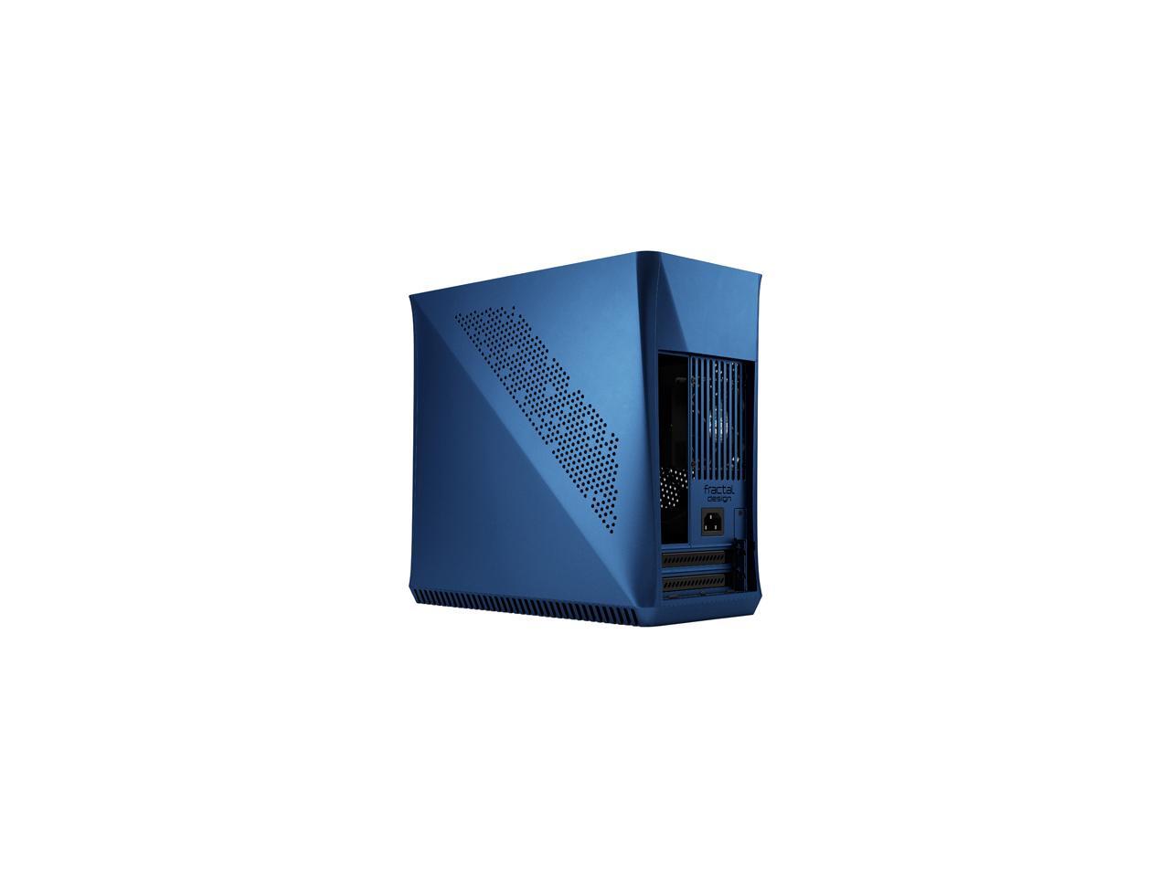 Fractal Design Era ITX Cobalt Anodized Aluminum/Steel Mini-ITX Compact ...