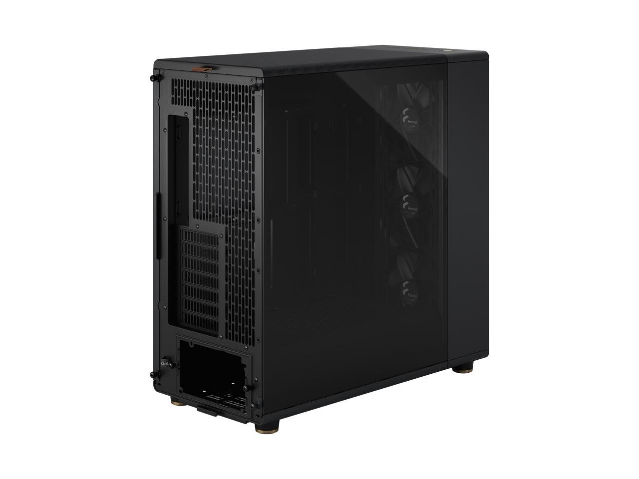 Fractal Design North XL ATX mATX Mid Tower PC Case - Charcoal Black ...