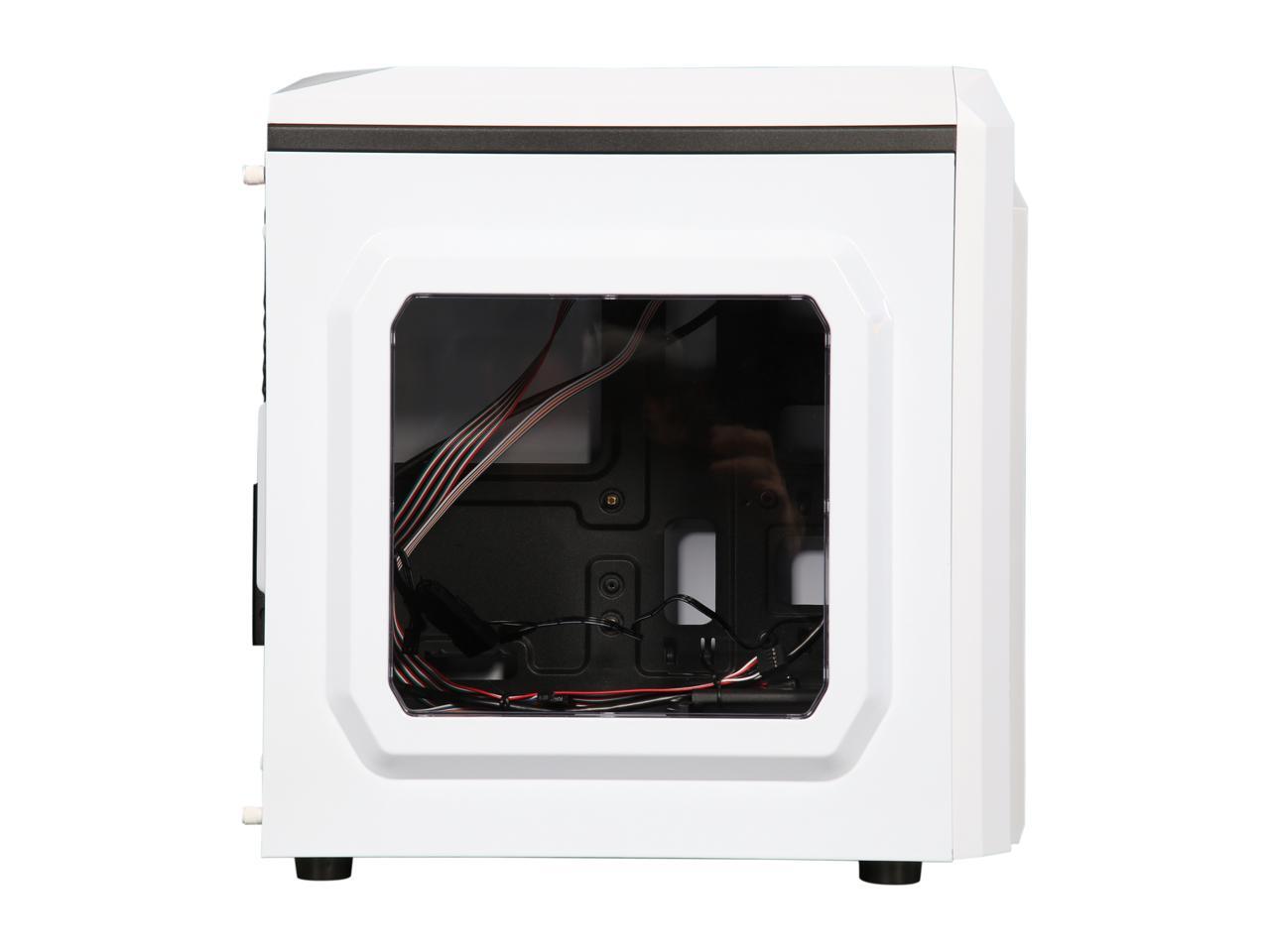 DIYPC DIY-F2-W White SPCC Micro ATX Computer Case - Newegg.ca