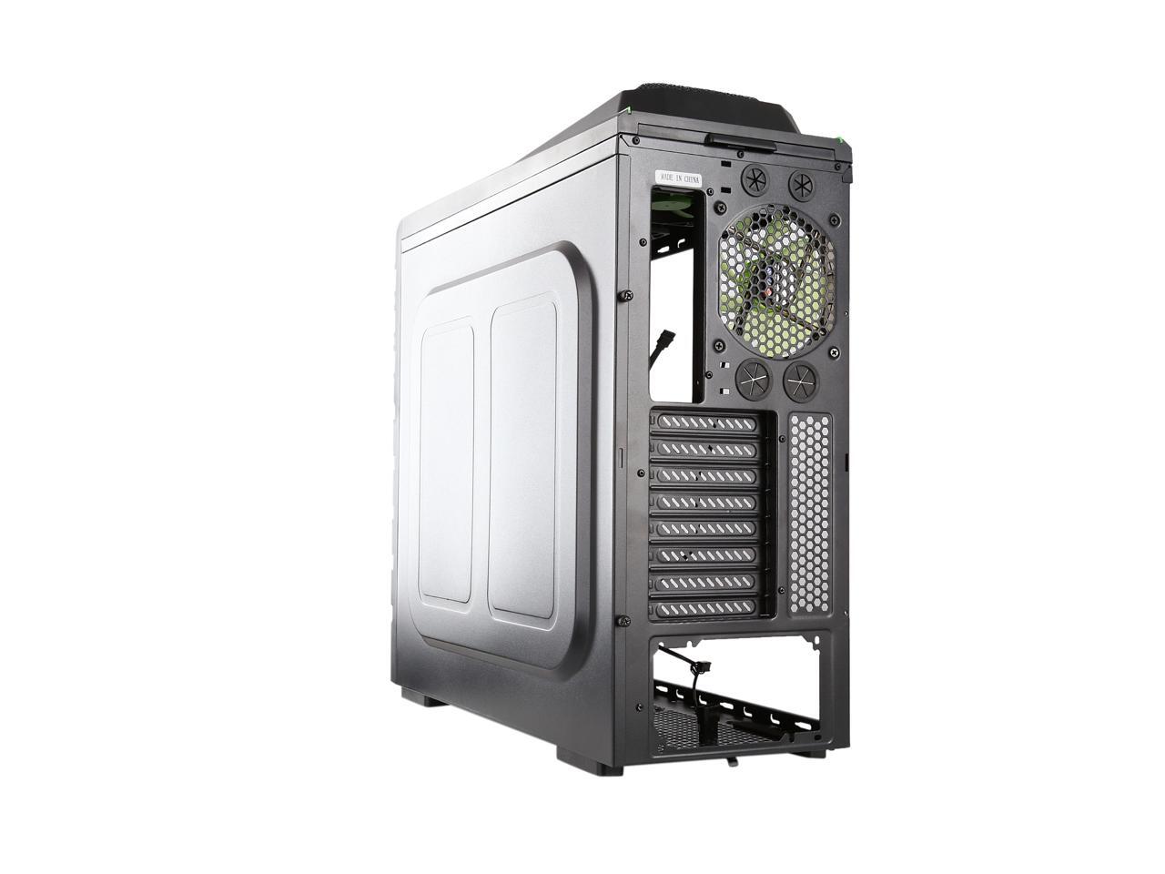 Open Box: DIYPC Skyline-06-WG Black / Green Computer Case - Newegg.com