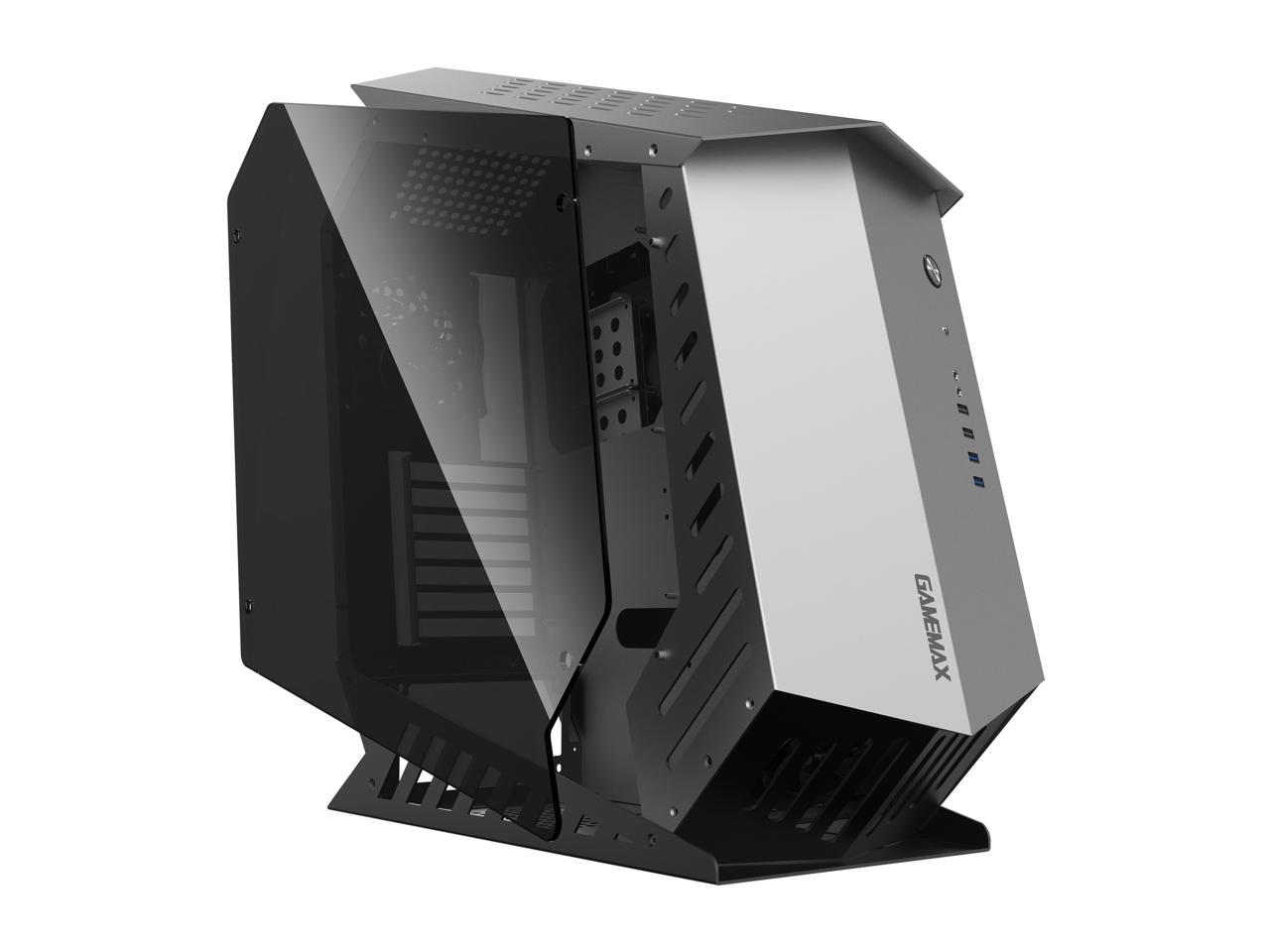 GAMEMAX AUTOBOT Black / Silver Computer Case - Newegg.com