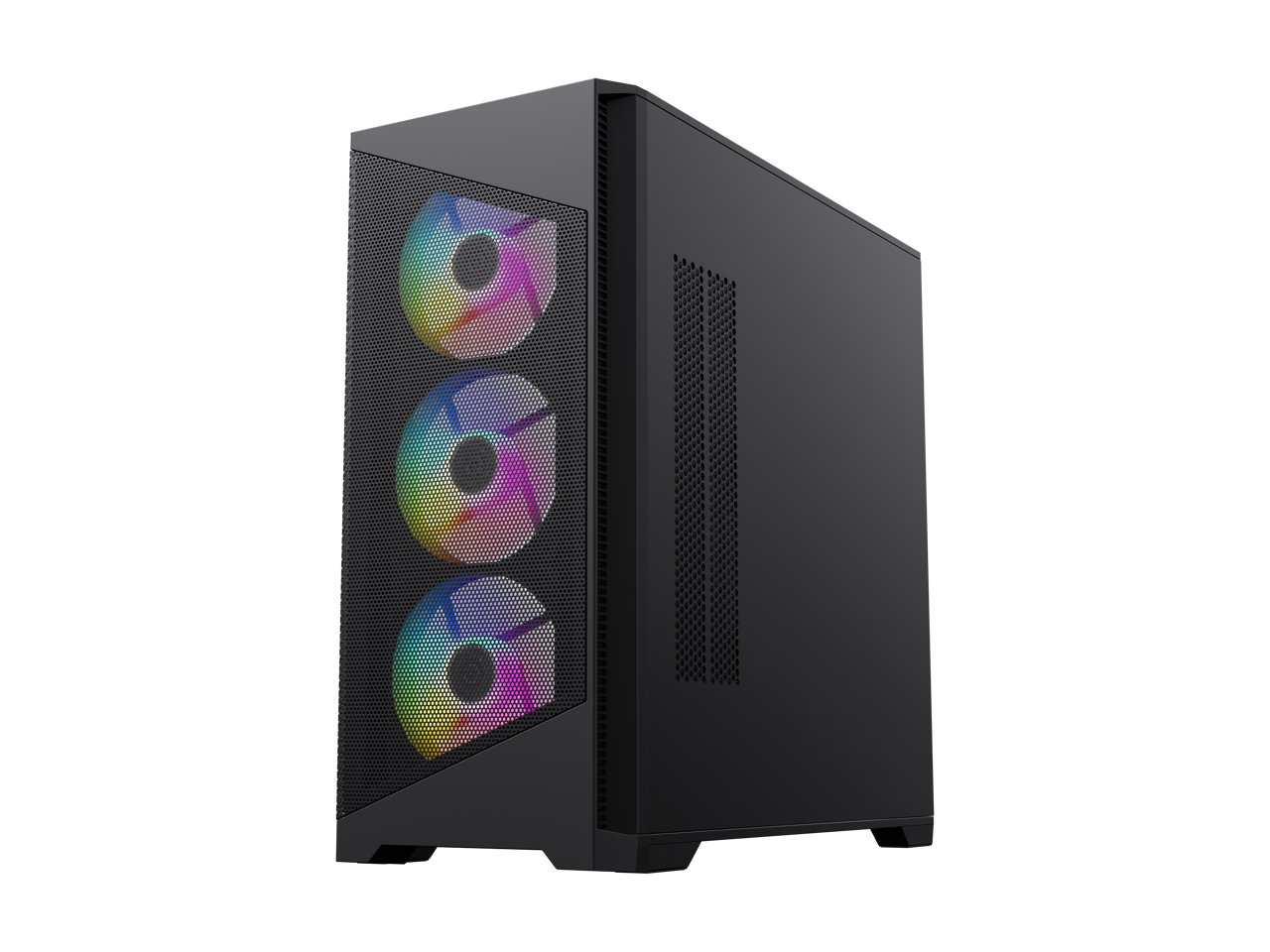 Gamemax Destroyer MB Black USB3.0 Tempered Glass Micro ATX Tower Gaming ...