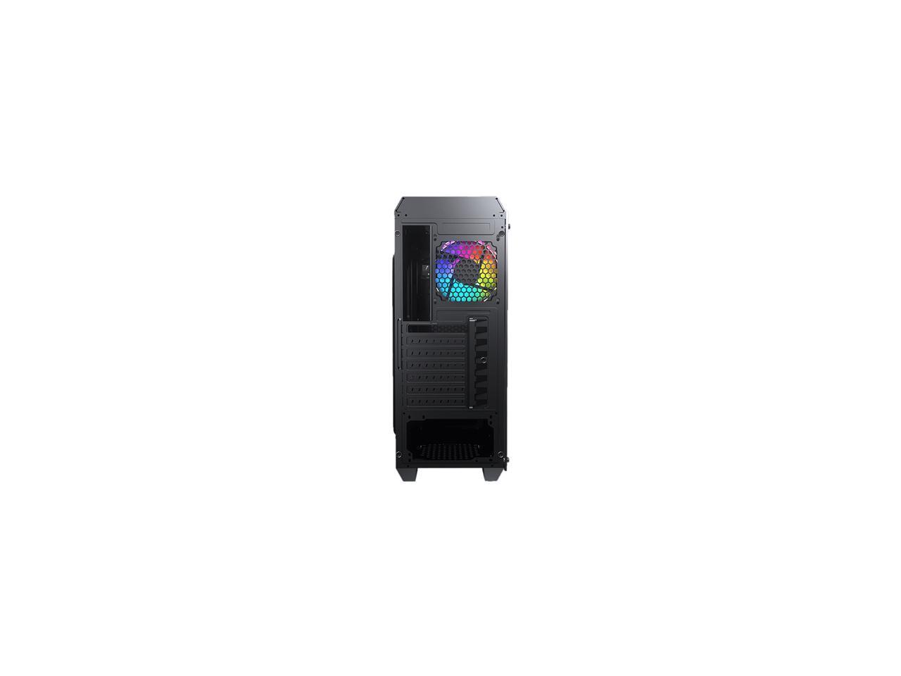 COUGAR MX331 Mesh-G Black Powerful Airflow Mid-Tower Computer Case with ...