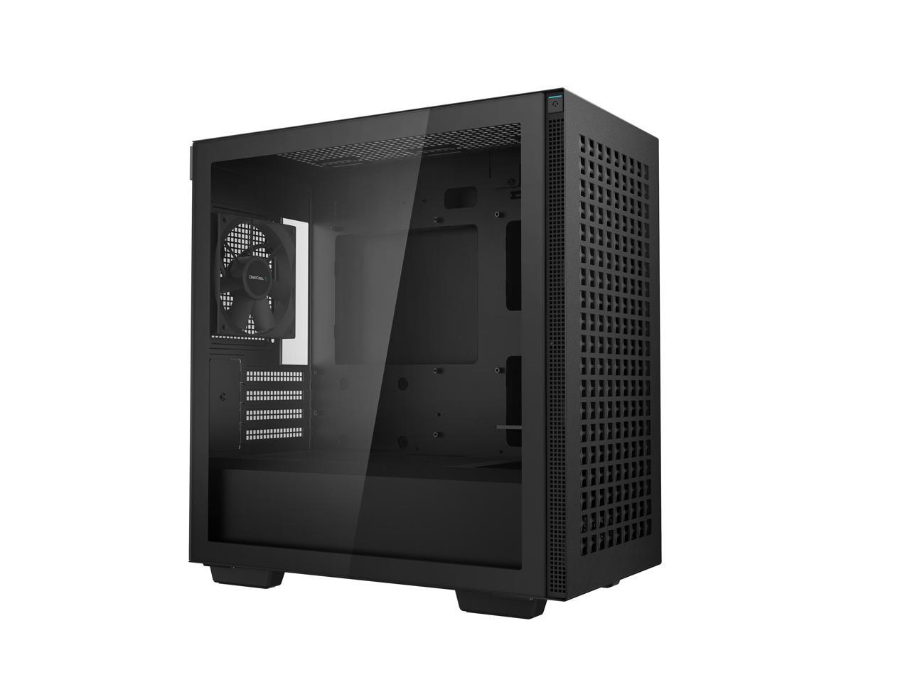 DeepCool CH370 Micro ATX Gaming Computer Case, 120mm Rear Fan ...