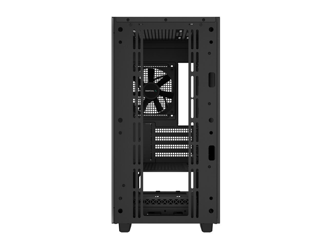 DeepCool CH370 Micro ATX Gaming Computer Case, 120mm Rear Fan ...