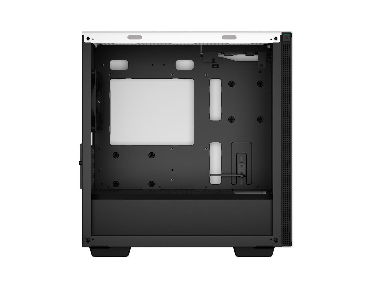 DeepCool CH370 Micro ATX Gaming Computer Case, 120mm Rear Fan ...