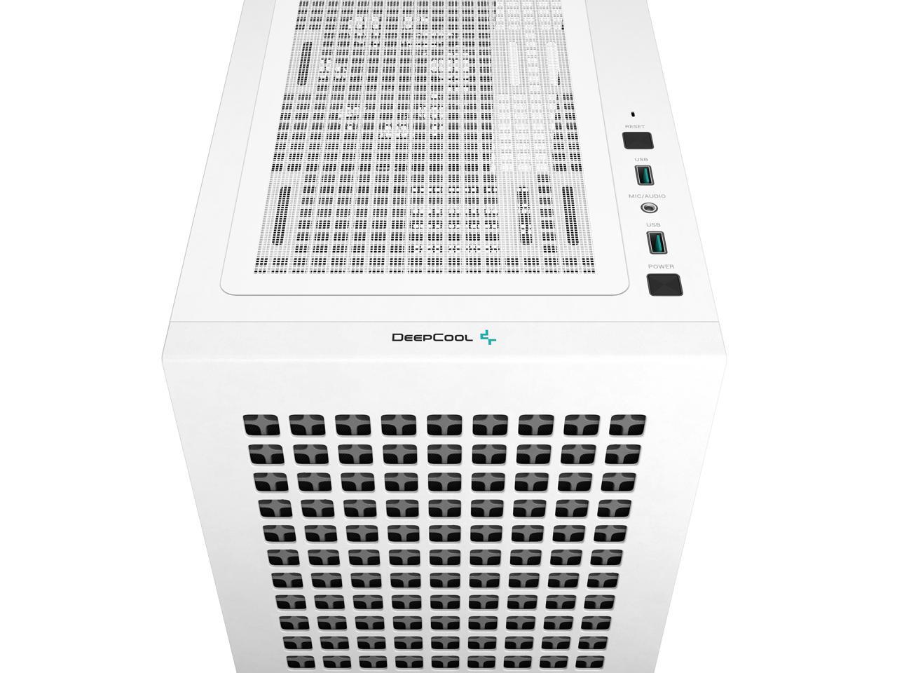 DeepCool CH370 Micro ATX Gaming Computer Case, 120mm Rear Fan ...