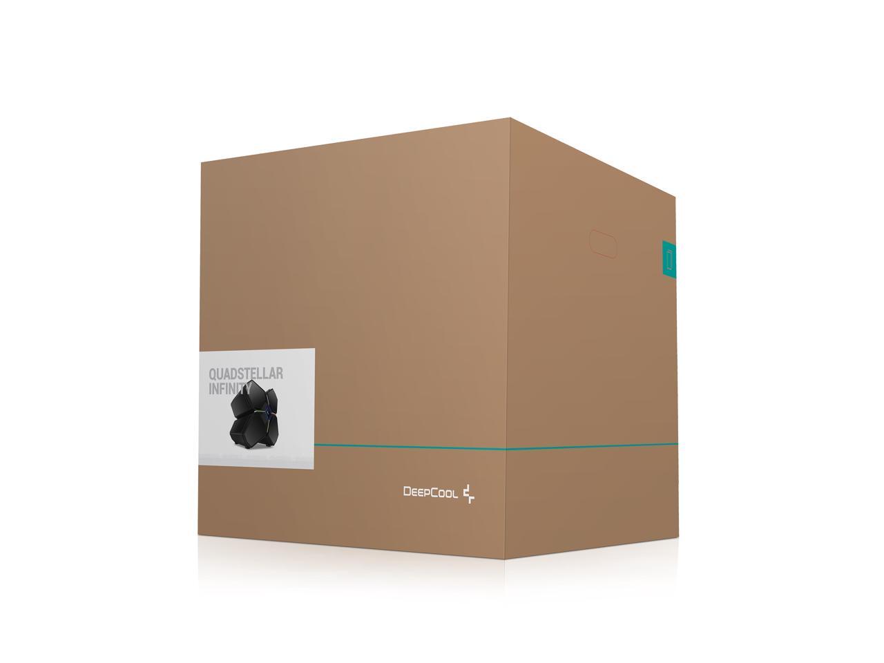 DeepCool QUADSTELLAR INFINITY Full Tower ATX Case, Black - Newegg.com