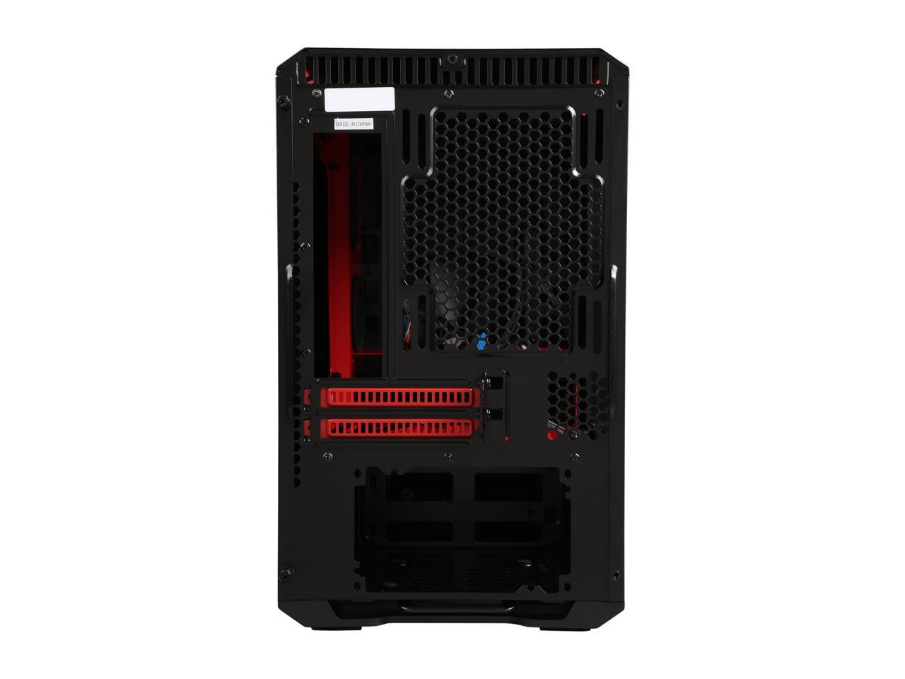 Phanteks Enthoo Evolv ITX Series PH-ES215P_SRD Black / Red Mini-ITX ...