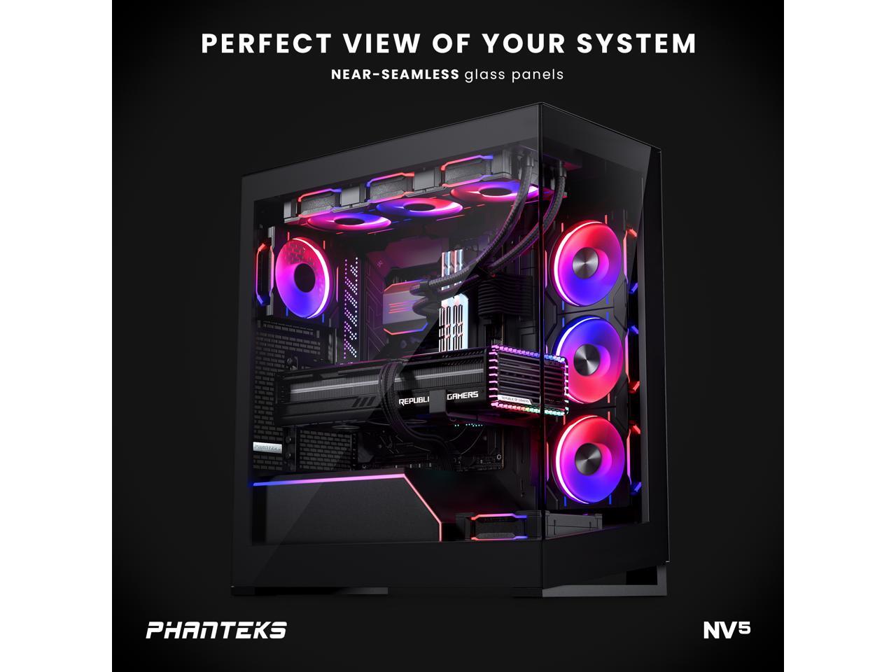 Phanteks NV5, Showcase Mid-Tower Chassis, High Airflow Performance ...