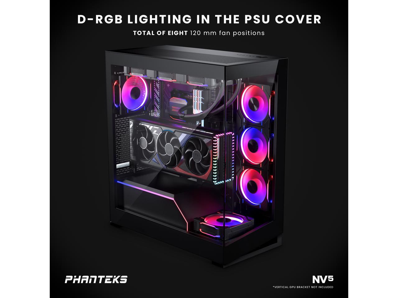 Phanteks NV5, Showcase Mid-Tower Chassis, High Airflow Performance ...