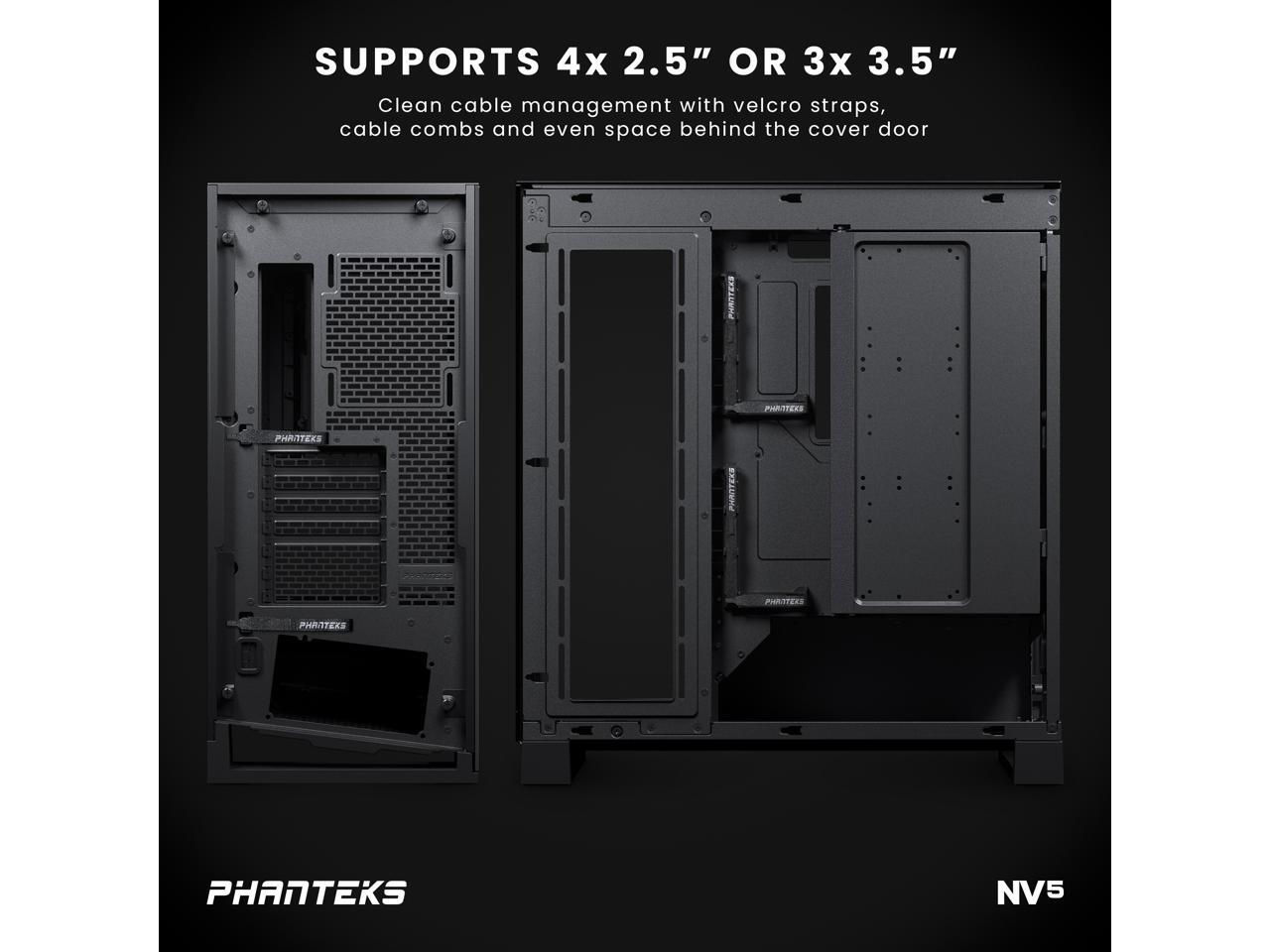 Phanteks NV5, Showcase Mid-Tower Chassis, High Airflow Performance ...