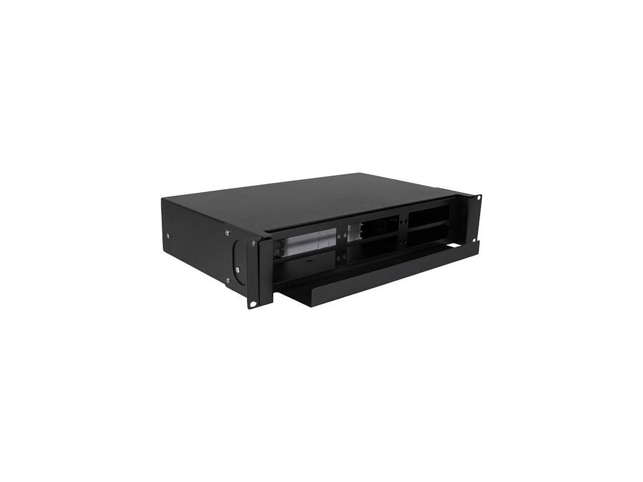 Nippon Labs Rack Mount FDU 2RU - Slide Out w/Tray, Holds 6 Panels, 6 ...