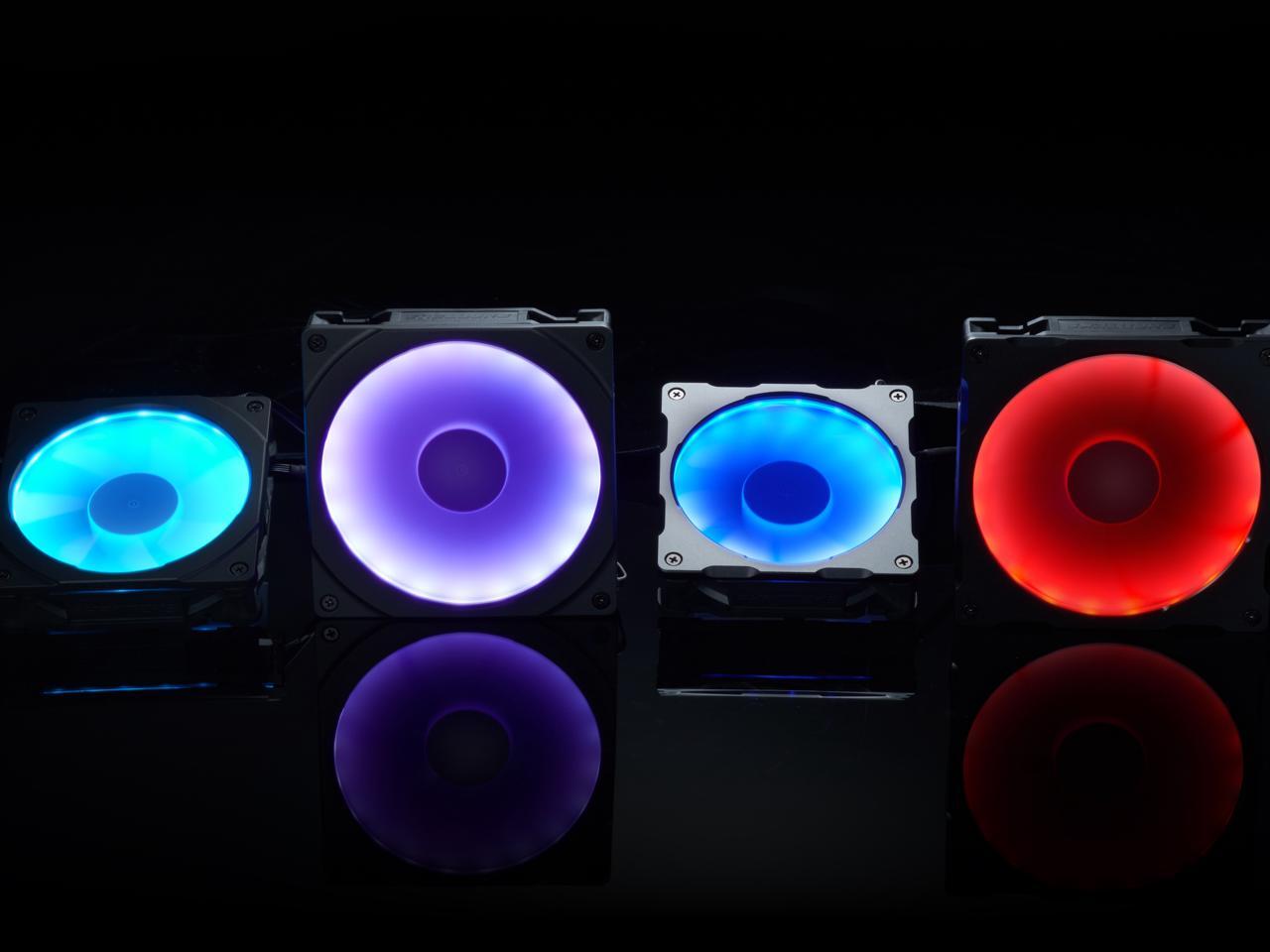 Phanteks PH-FF120RGBA_AG01 120mm Halos Lux RGB Fan Frames - Newegg.com