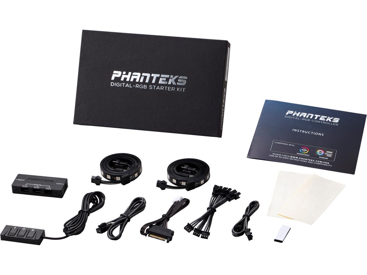 Phanteks PH-DRGB_SKT Digital RGB LED Starter Kit - Newegg.com