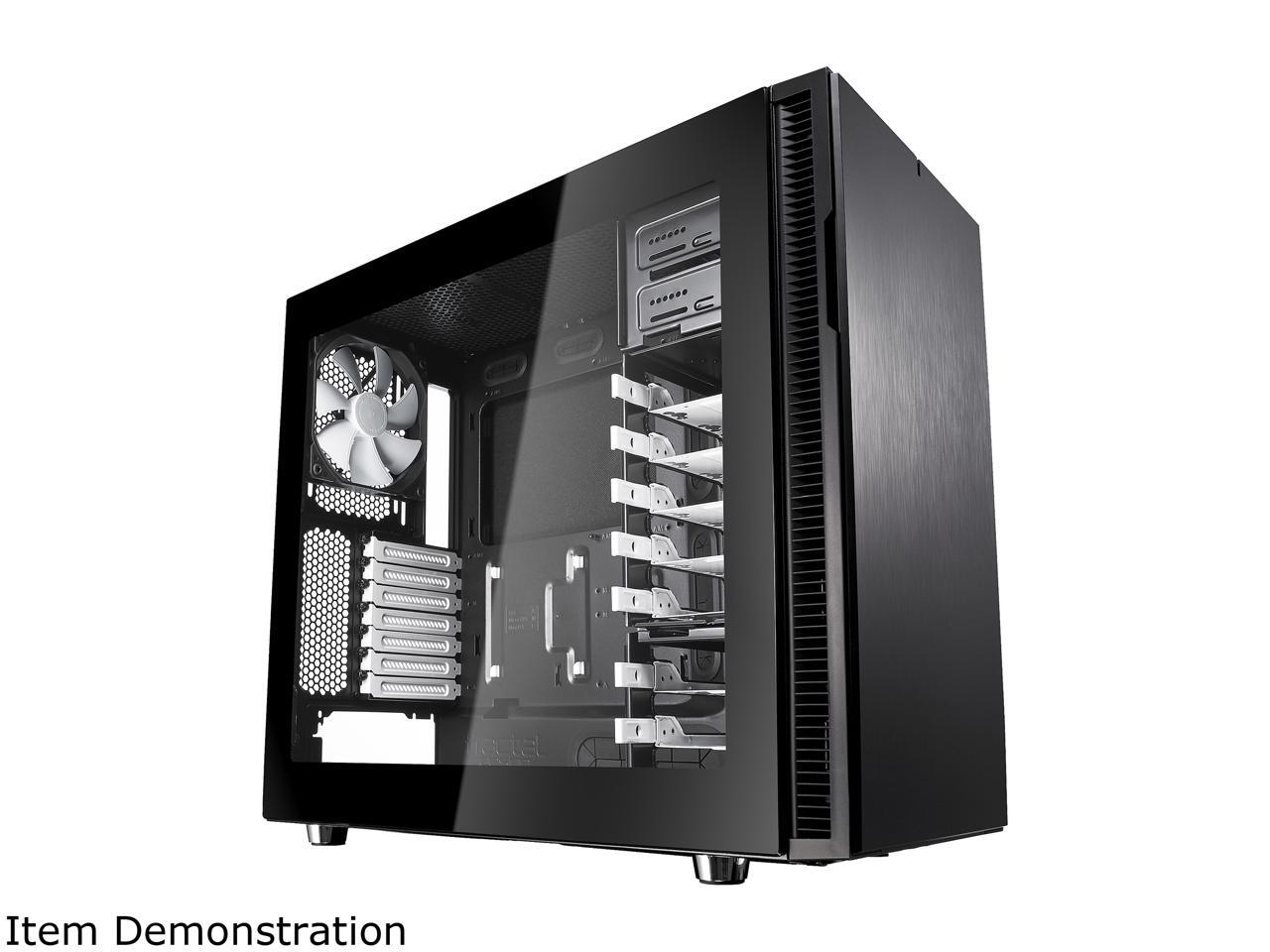 Fractal Design Tempered Glass Panel Upgrade for Define R5 Series Cases ...