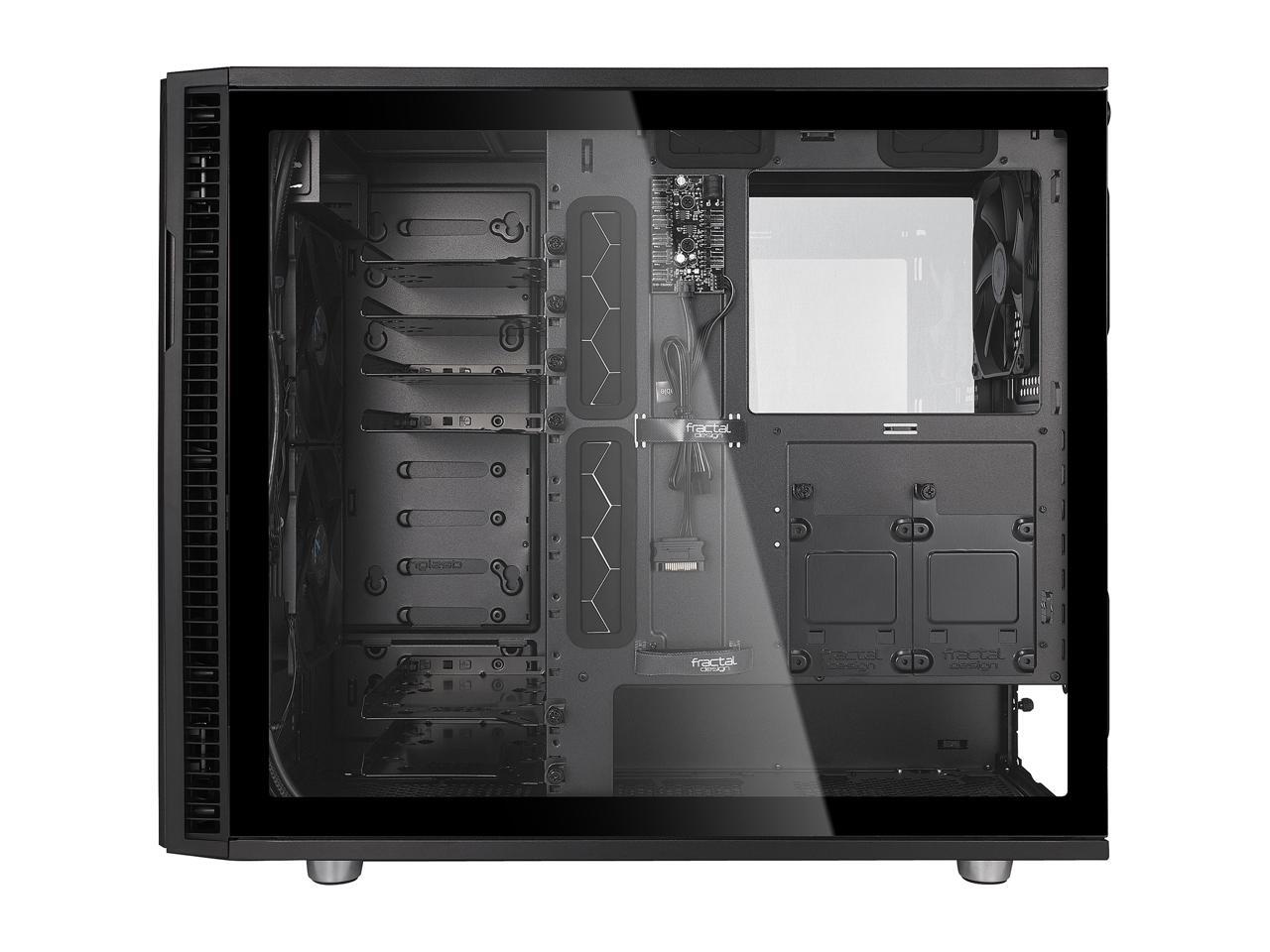 Fractal Design Tempered Glass Panel Upgrade for Define R6 Series Cases ...