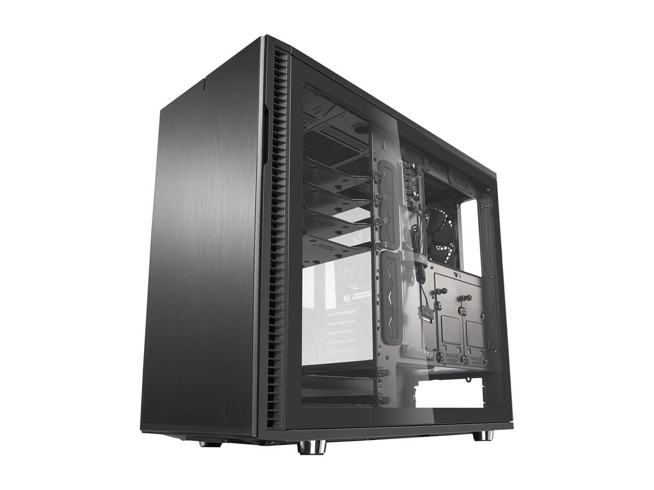 Fractal Design Tempered Glass Panel Upgrade for Define R6 Series Cases ...