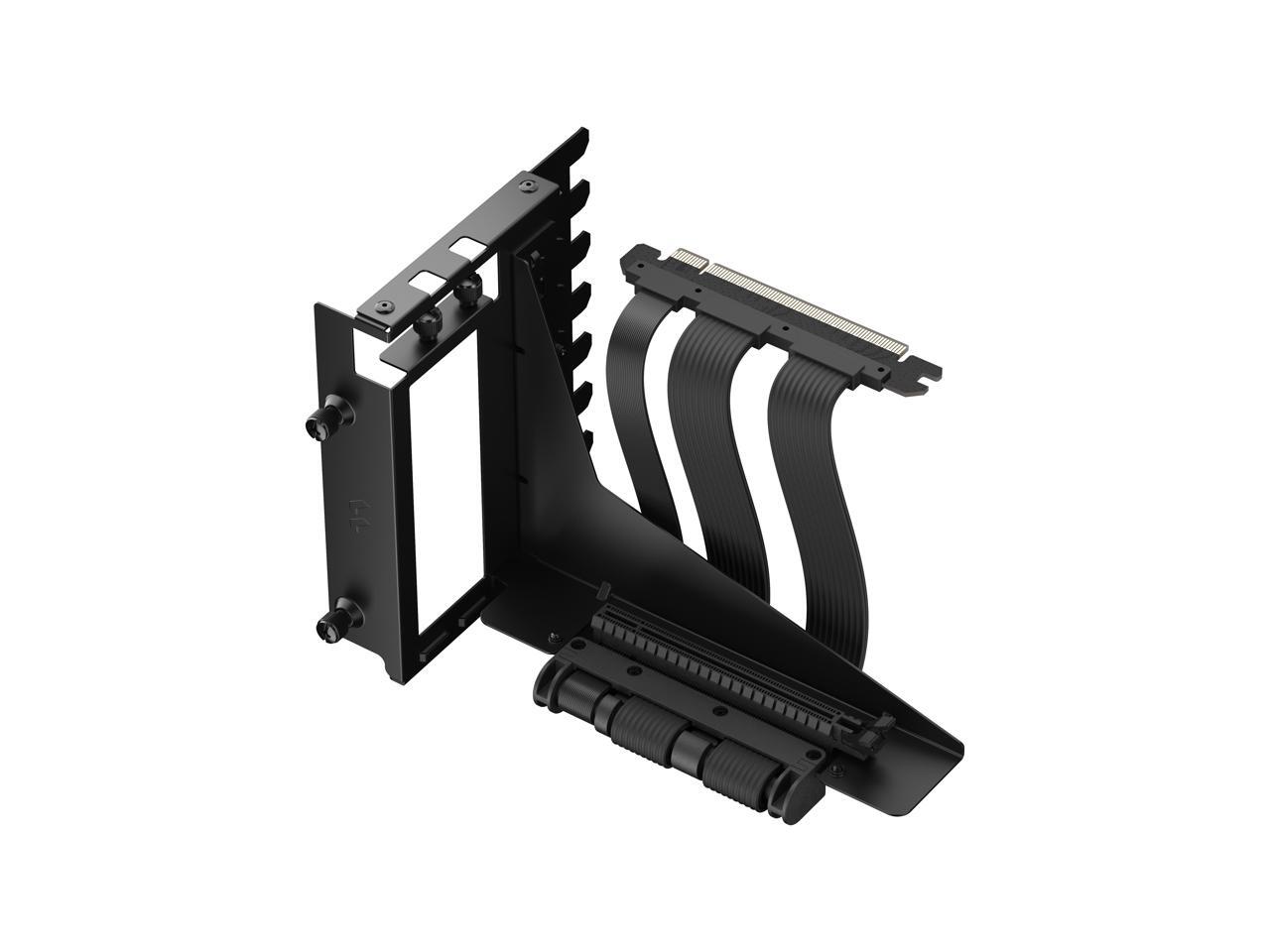 Fractal Design Flex 2 PCIe 4.0 x16 Black Vertical GPU Riser with ...