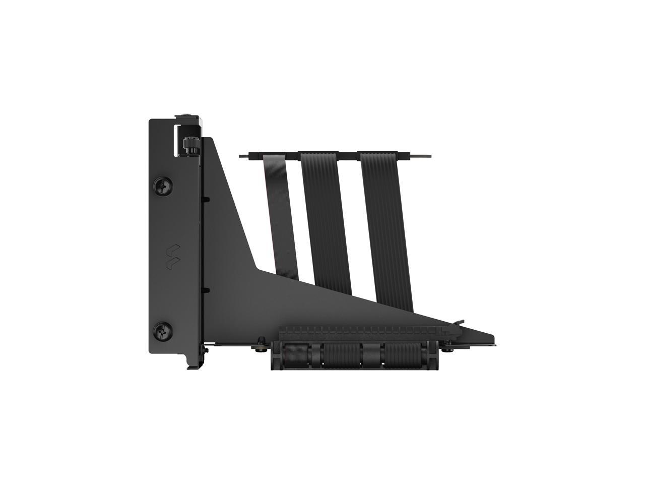 Fractal Design Flex 2 PCIe 4.0 x16 Black Vertical GPU Riser with ...