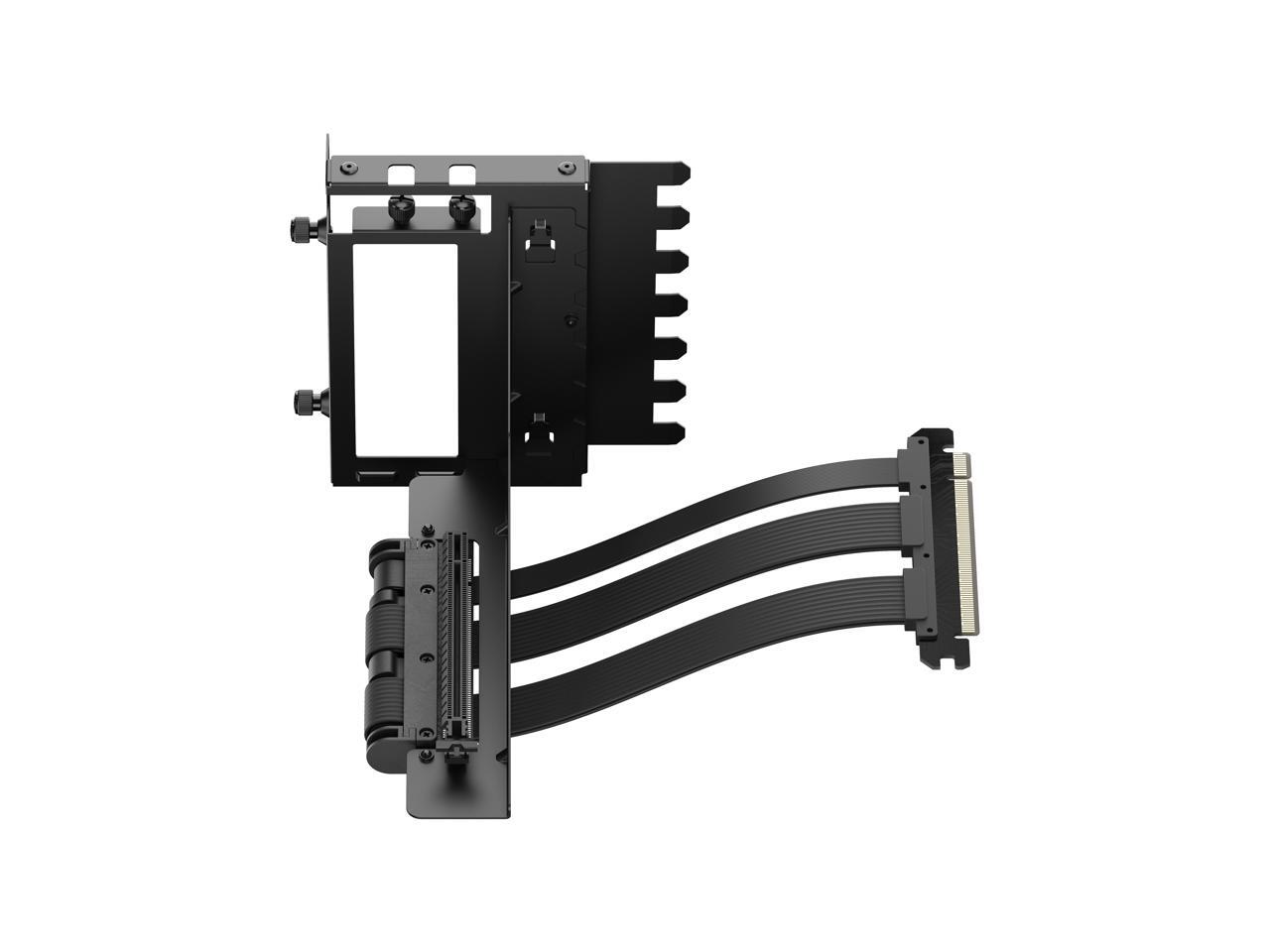 Fractal Design Flex 2 PCIe 4.0 x16 Black Vertical GPU Riser with ...