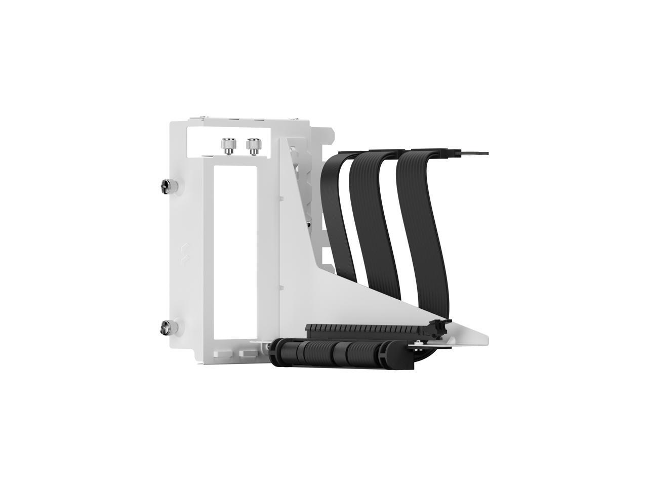 Fractal Design Flex 2 PCIe 4.0 x16 White Vertical GPU Riser with ...