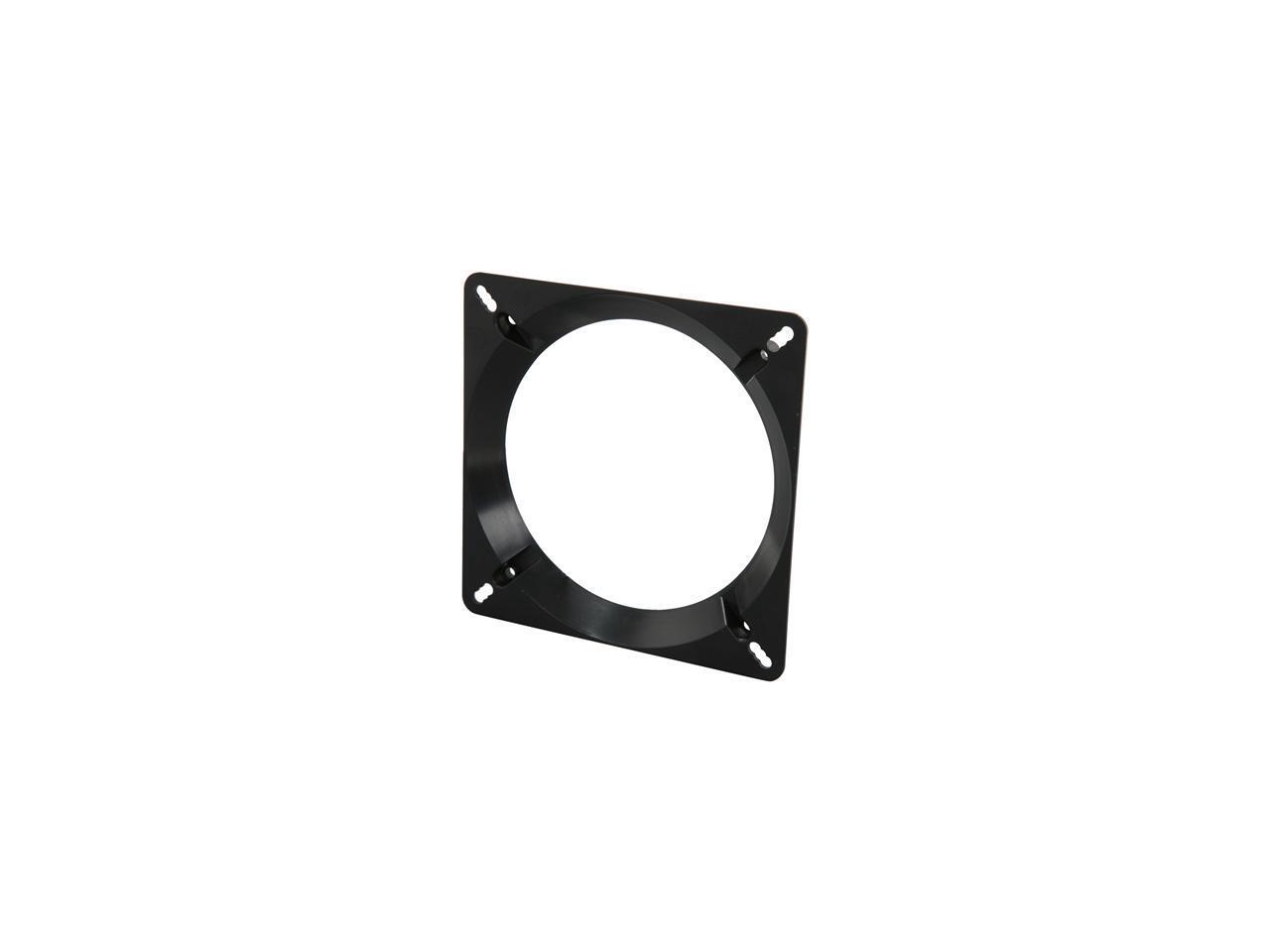 Fan Adapter 140mm-Black, 140 to 120mm fan adapter Black color - Newegg.com
