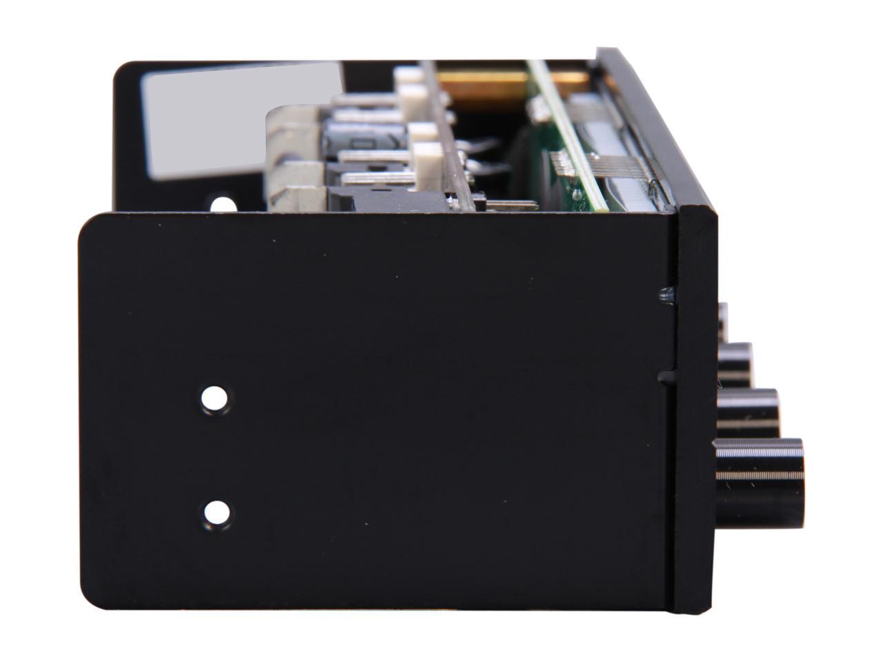 Lamptron FC5 V2 Black Fan Controller, 4 Channels 30W per Channel, LCD ...